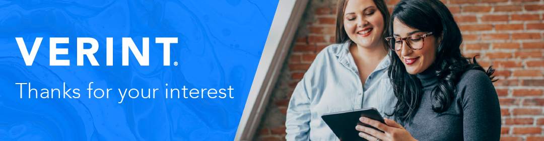 Verint | Forrester Cocktail Reception